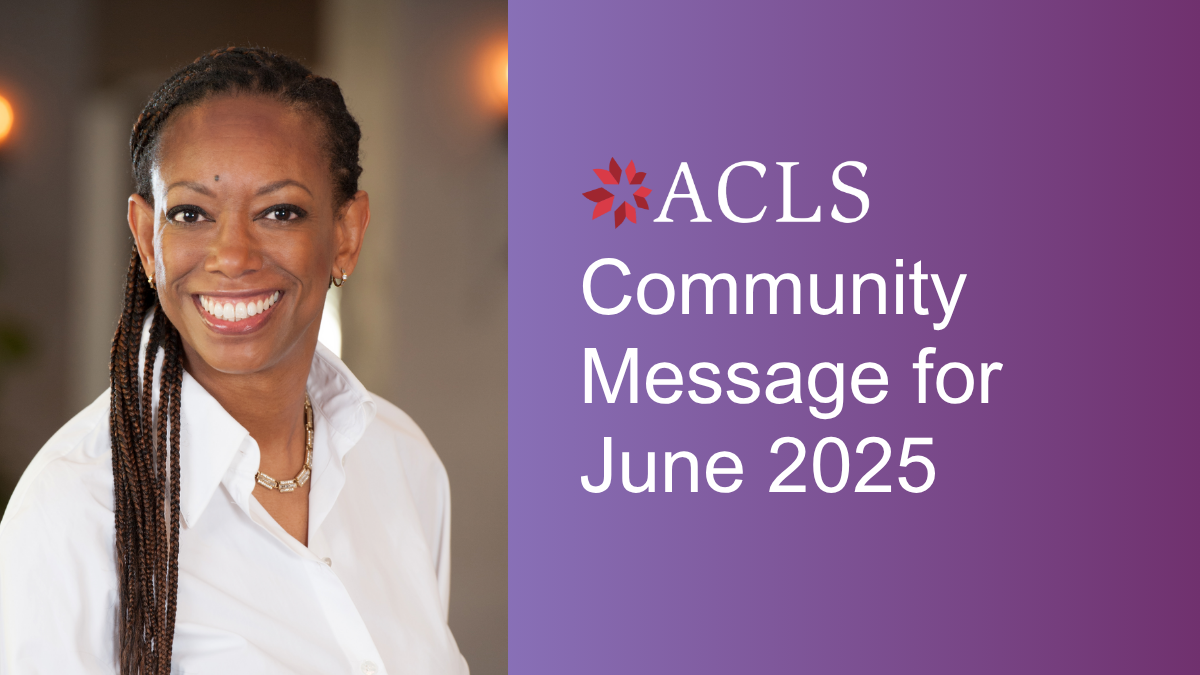 ACLS Community Message for June 2025 - ACLS
